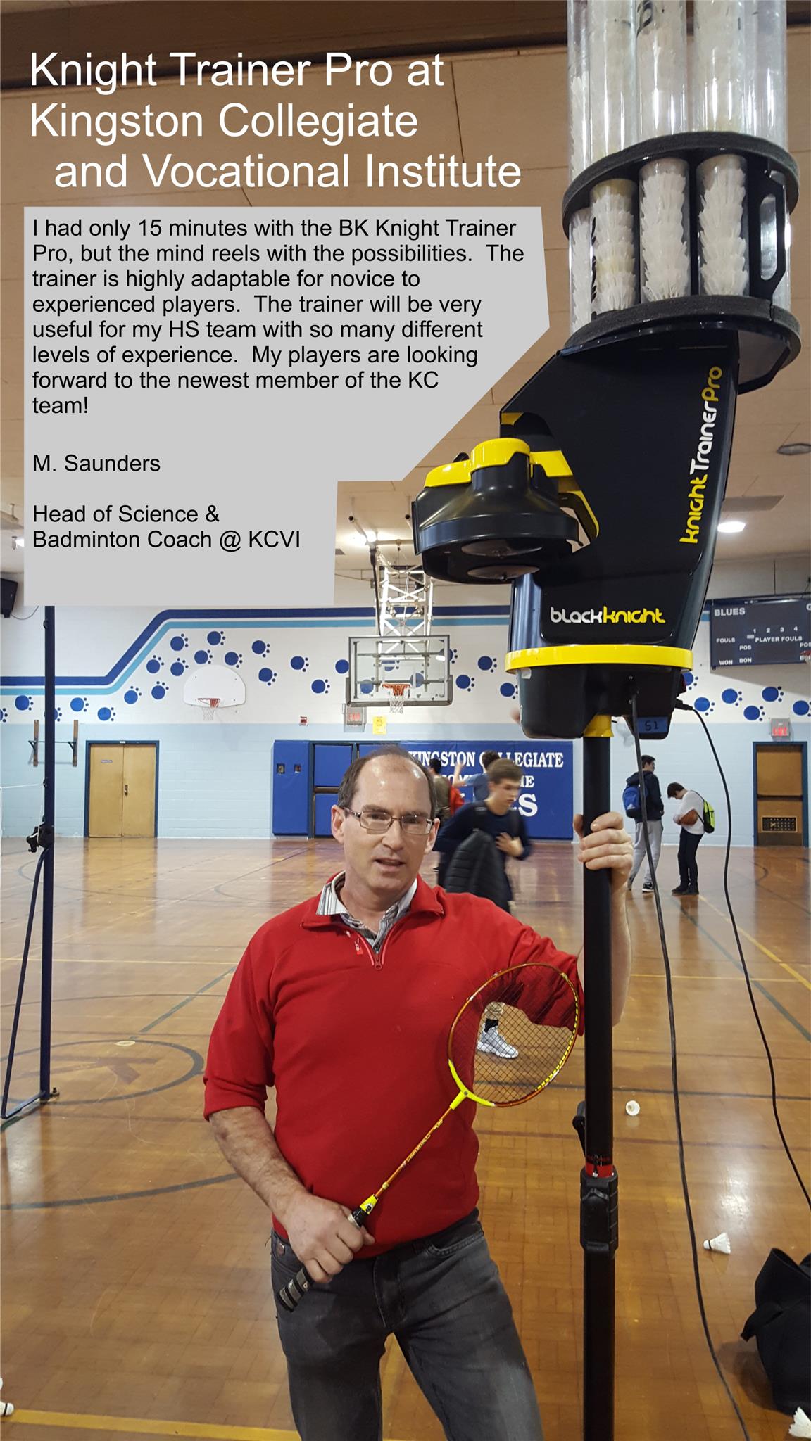 Black Knight Knight Trainer – A REVOLUTION IN BADMINTON